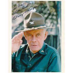 Harry Morgan Signed Vintage 8x10 Photo Inscribed "All The Best"