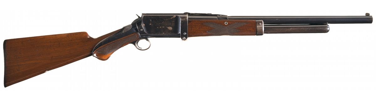 Rare Burgess "Folding Gun" Slide Action Shotgun