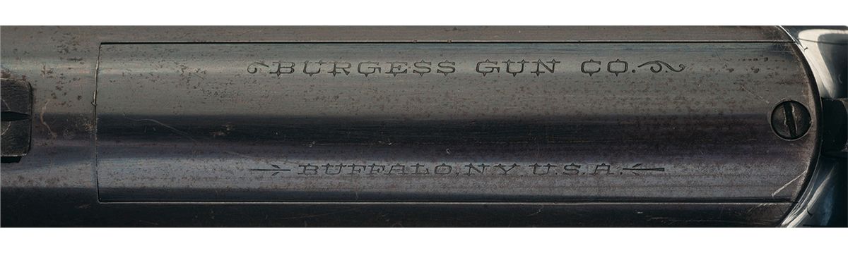 Rare Burgess "Folding Gun" Slide Action Shotgun