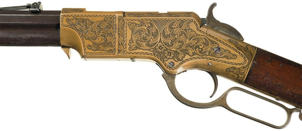 Rare Deluxe Factory Engraved New Haven Arms Co., Henry Lever Action Rifle
