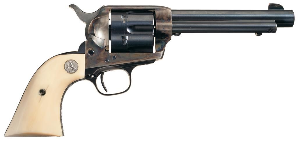 Historic Ed McGivern Pre-War Colt Single Action Army 357 Magnum ...