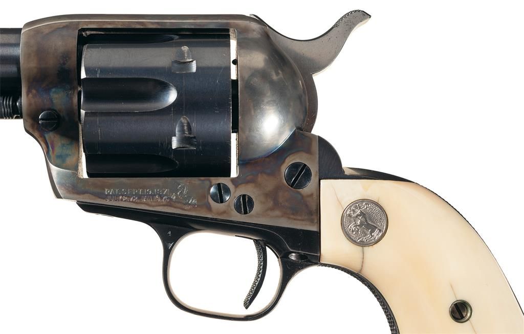 Historic Ed McGivern Pre-War Colt Single Action Army 357 Magnum ...