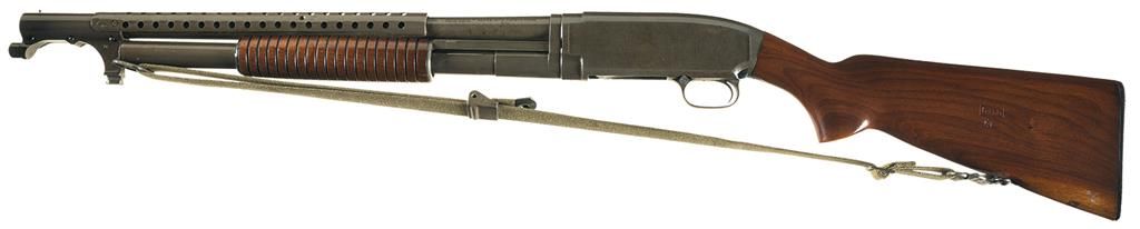 Exceptional World War II U.S. Army Contract Winchester Model 12 Trench ...