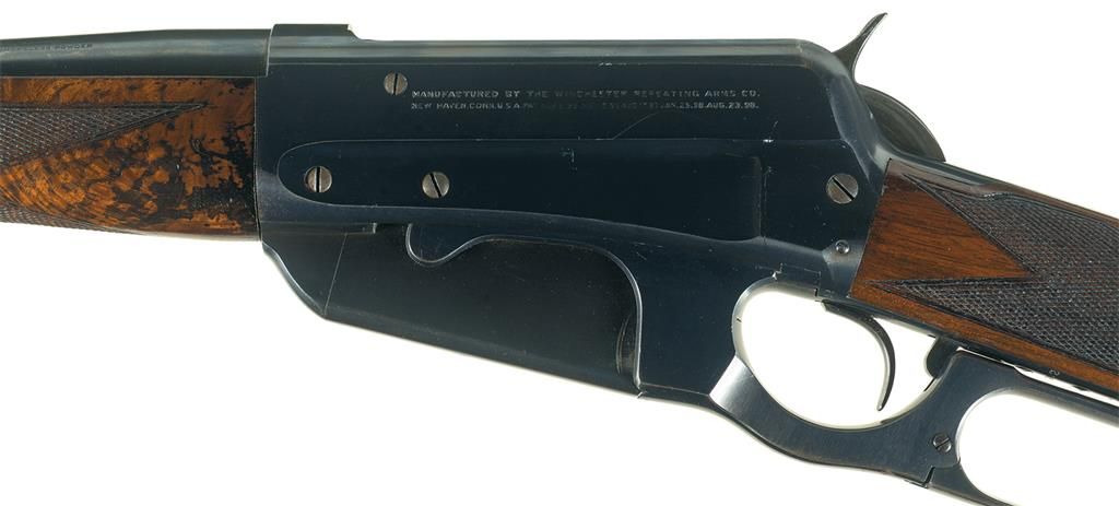 Excellent Winchester Deluxe Model 1895 Lever Action Rifle