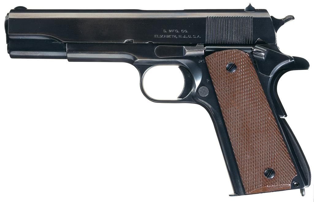Rare World War II U.S. Singer Manufacturing Company Model 1911A1 Semi ...