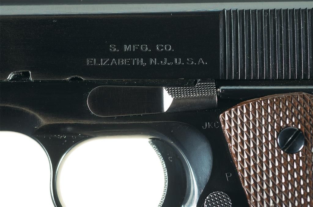 Rare World War II U.S. Singer Manufacturing Company Model 1911A1 Semi ...