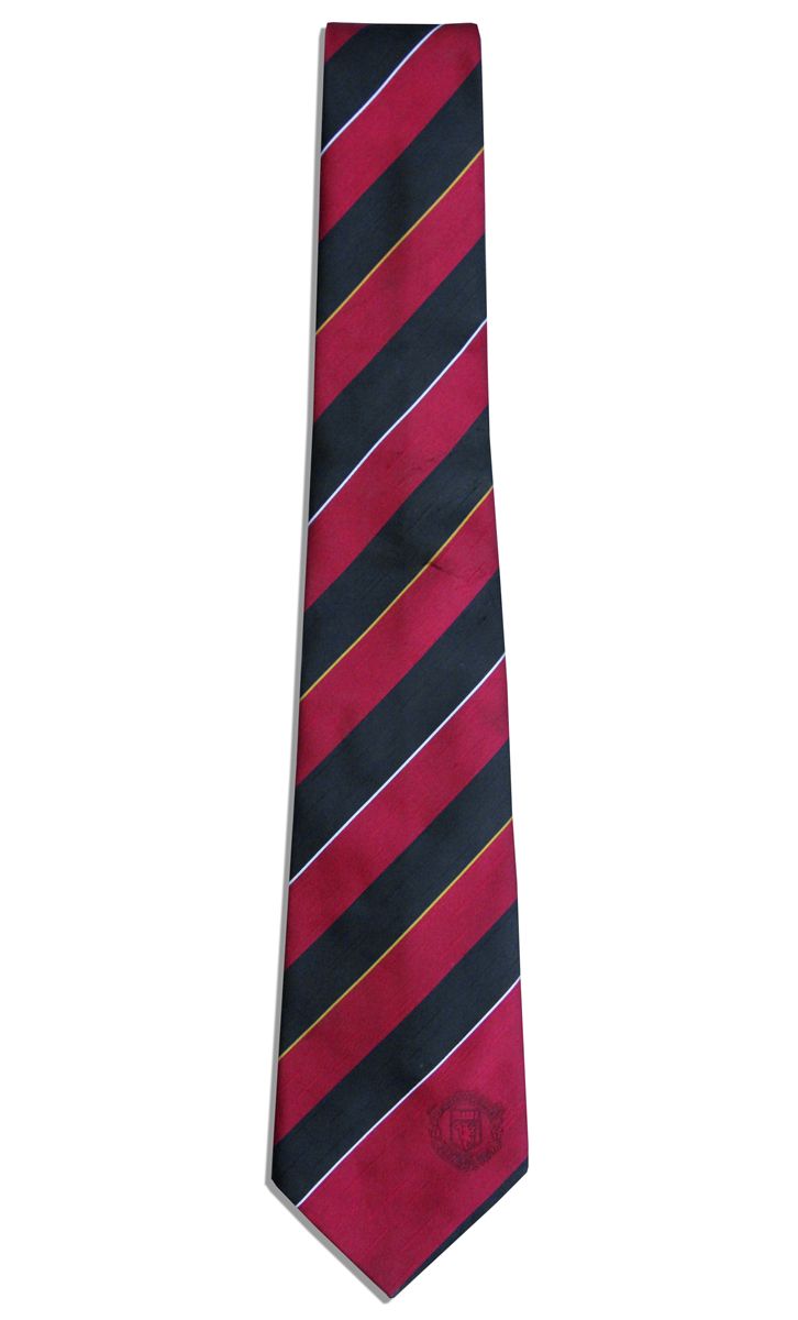 Manchester United Logo Tie Worn by Paul Parker at the 1994 FA Cup Events