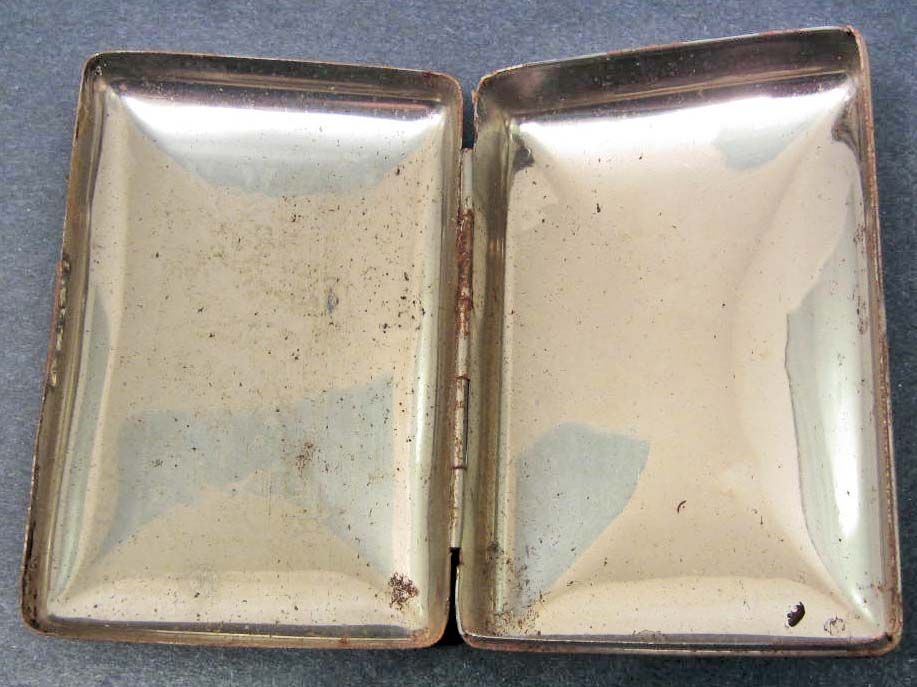 GERMAN NAZI SS METAL SOAP DISH
