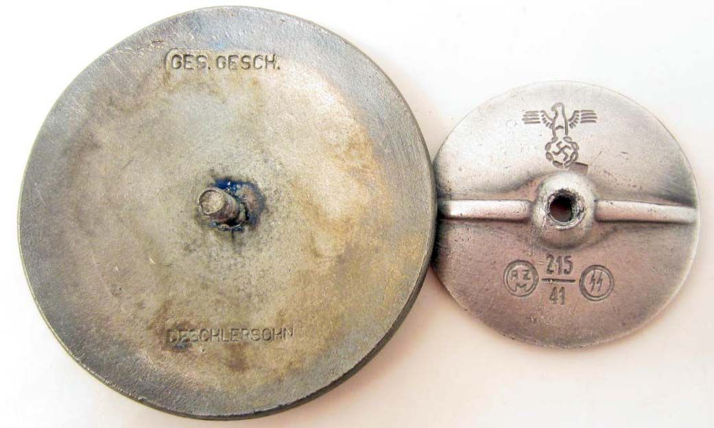 GERMAN NAZI MEINE EHRE HEIST TREUE ENAMELED BADGE