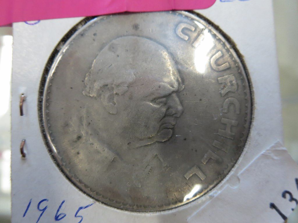1965 Churchill Commemorative Coin