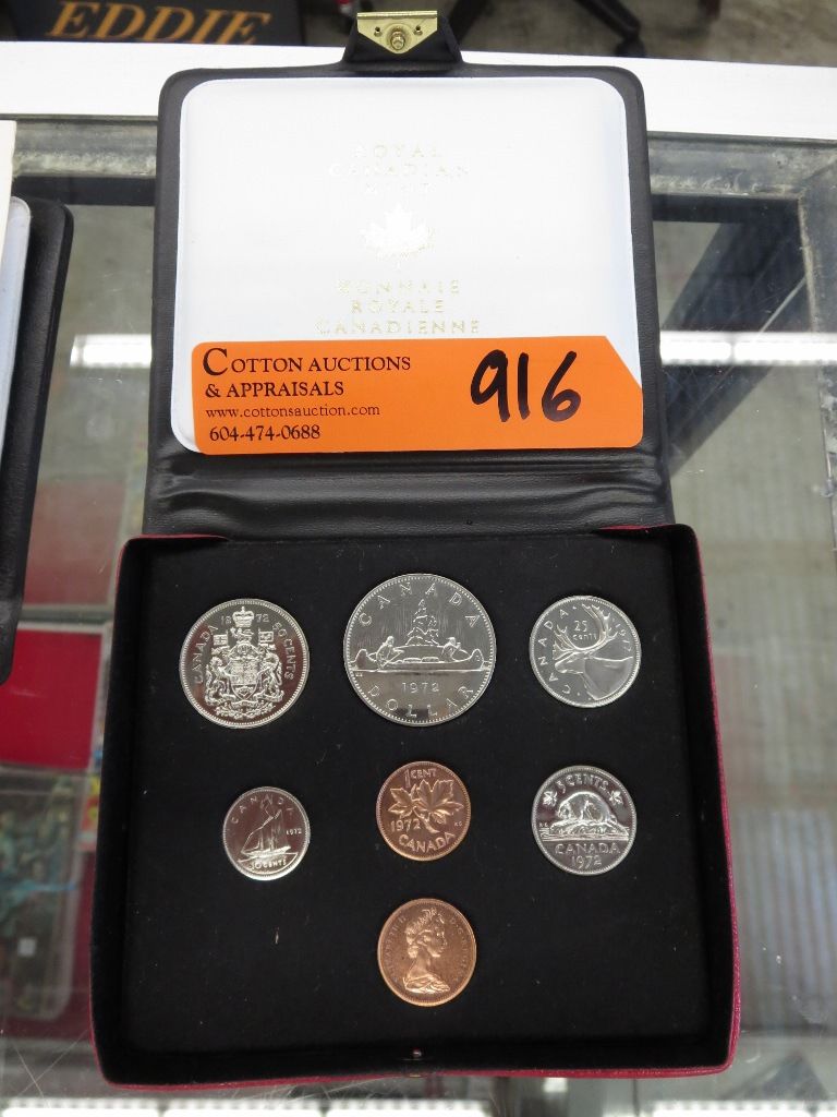 1972 Royal Canadian Mint Coin Set