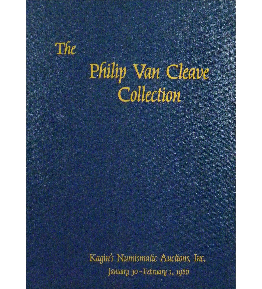 HARDCOVER VAN CLEAVE SALE
