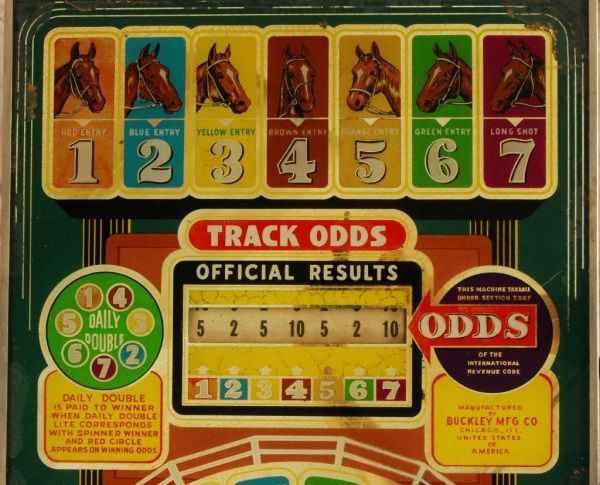 Buckley Coin-Op Horse Racing Slot Machine