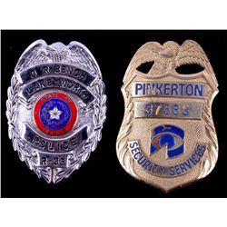Pinkerton Security Services and Texas Badges This