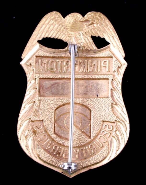 Pinkerton Security Services and Texas Badges This