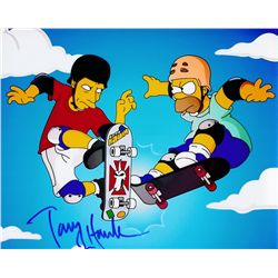 Tony Hawk Signed "The Simpsons" 8x10 Photo (PA LOA)