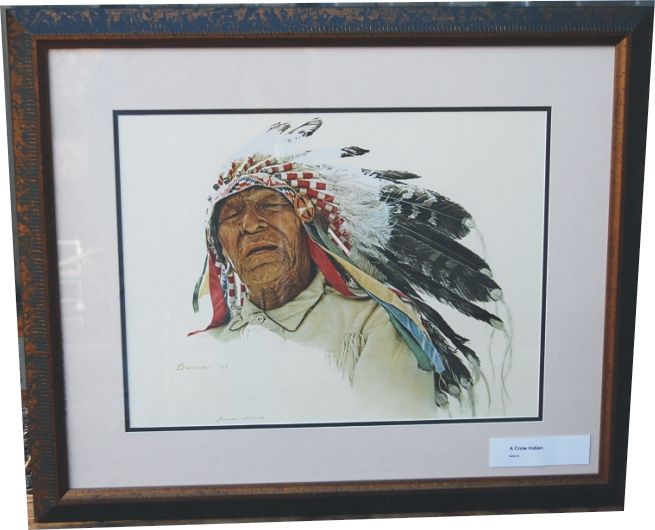 James Bama print, signed and numbered