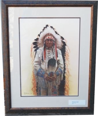James Bama print, signed and numbered