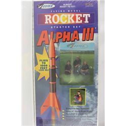 Estes Model Rocket Starter Set Alpha III