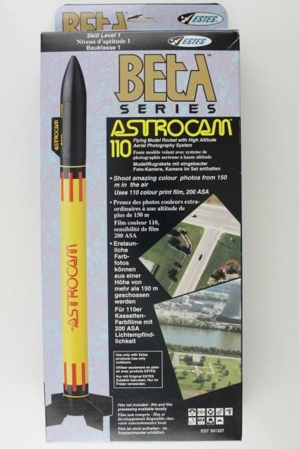 Estes Beta Series Astrocam 110 Model Rocket
