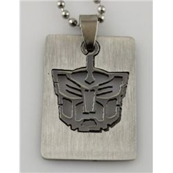 Transformers Stainless Steel AutoBot Dog Tag