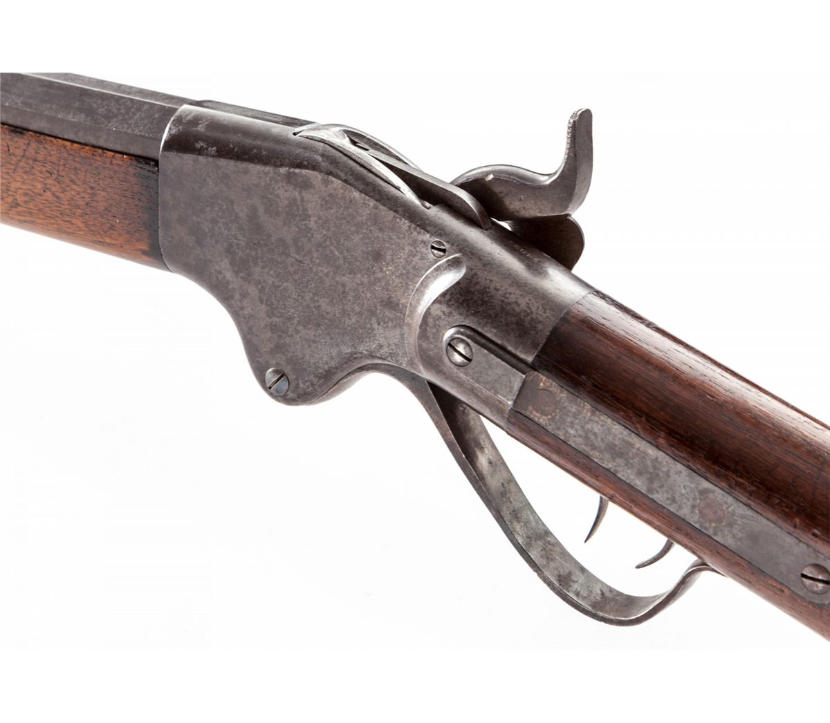 Heavy Barreled Spencer Sporting Rifle