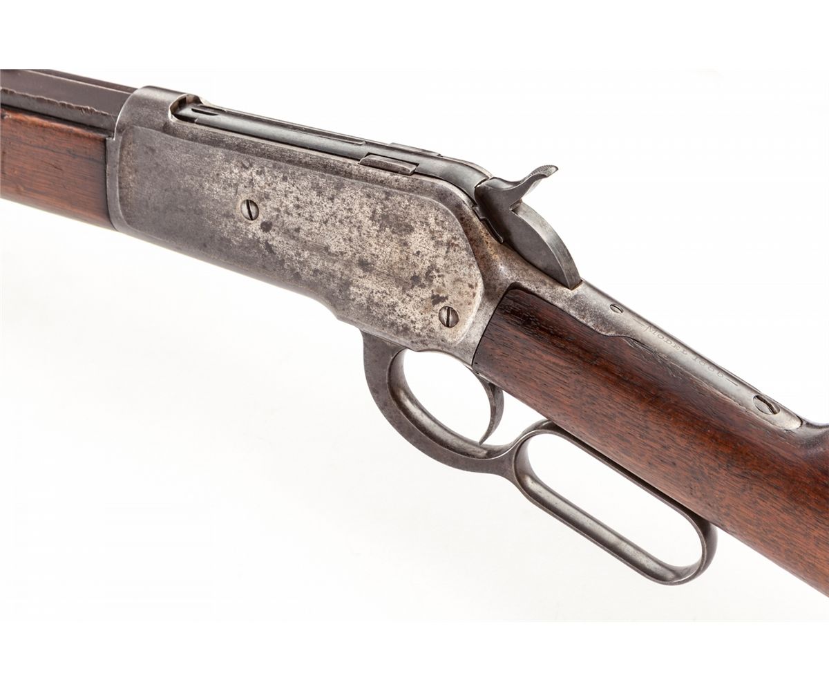 Antique Winchester Model 1886 Lever Action Rifle