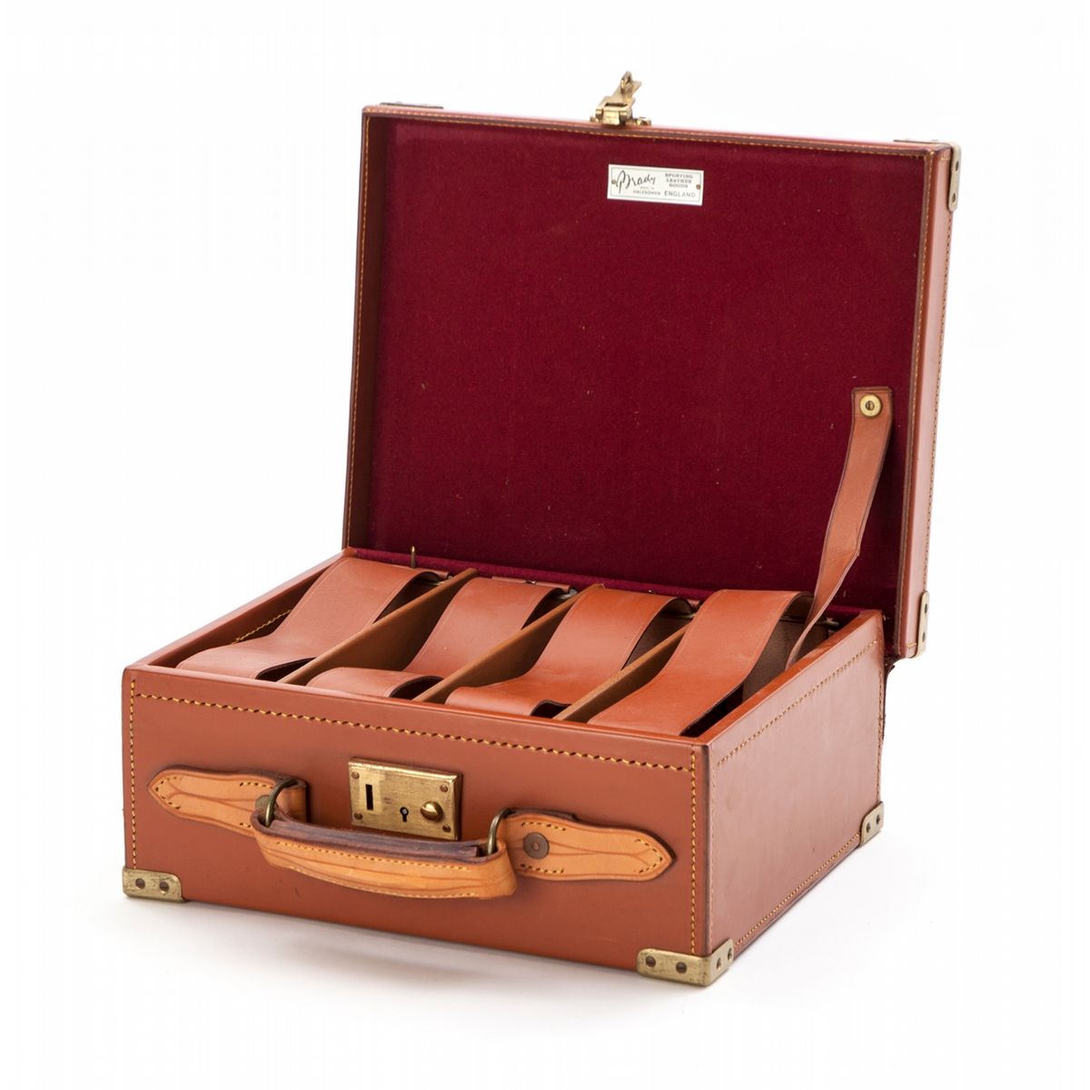 Wood & Leather Cartridge Magazine, by Brady