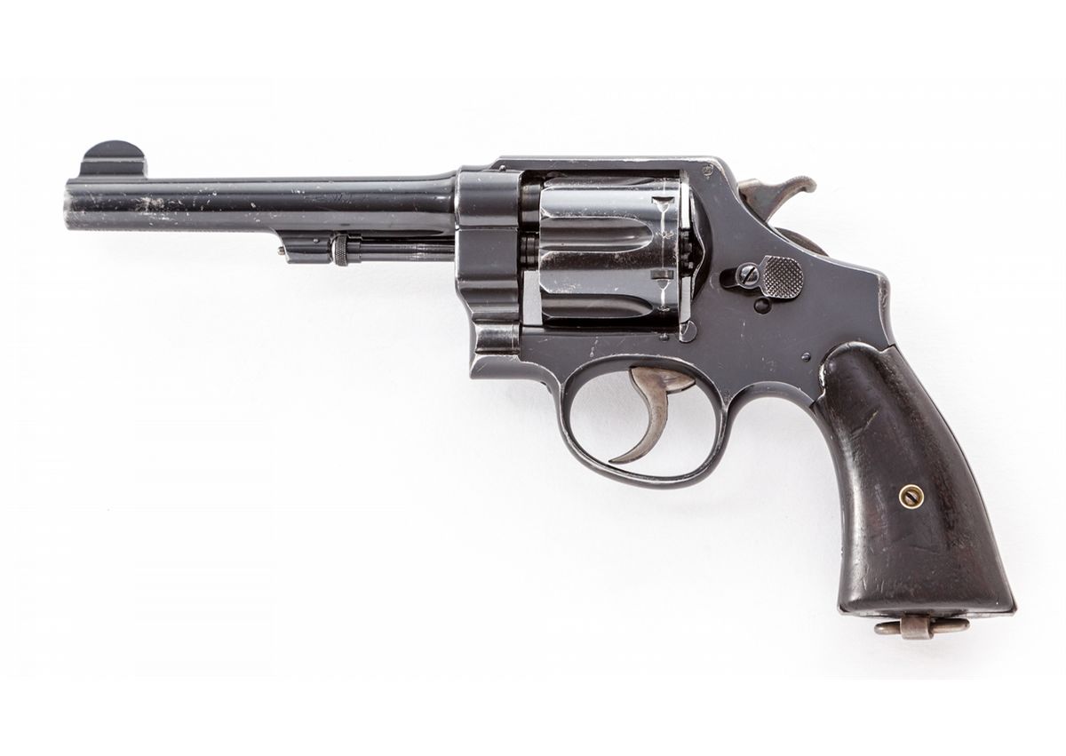 English Proofed S&W Model 1917 Revolver