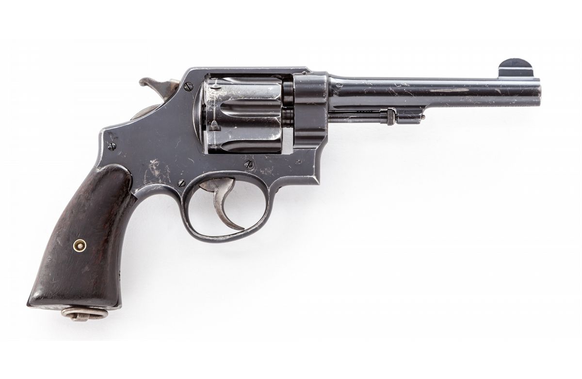 English Proofed S&W Model 1917 Revolver