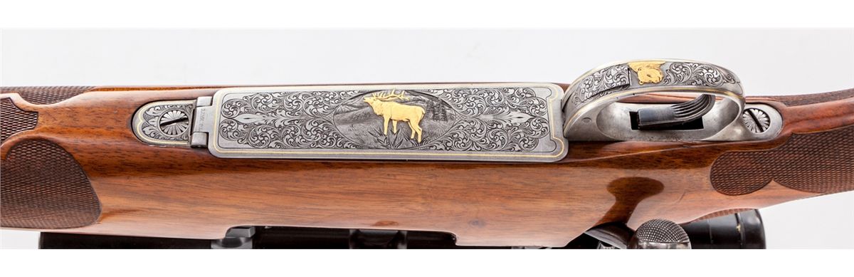 Custom Pre-64 Winchester Model 70 BA Rifle