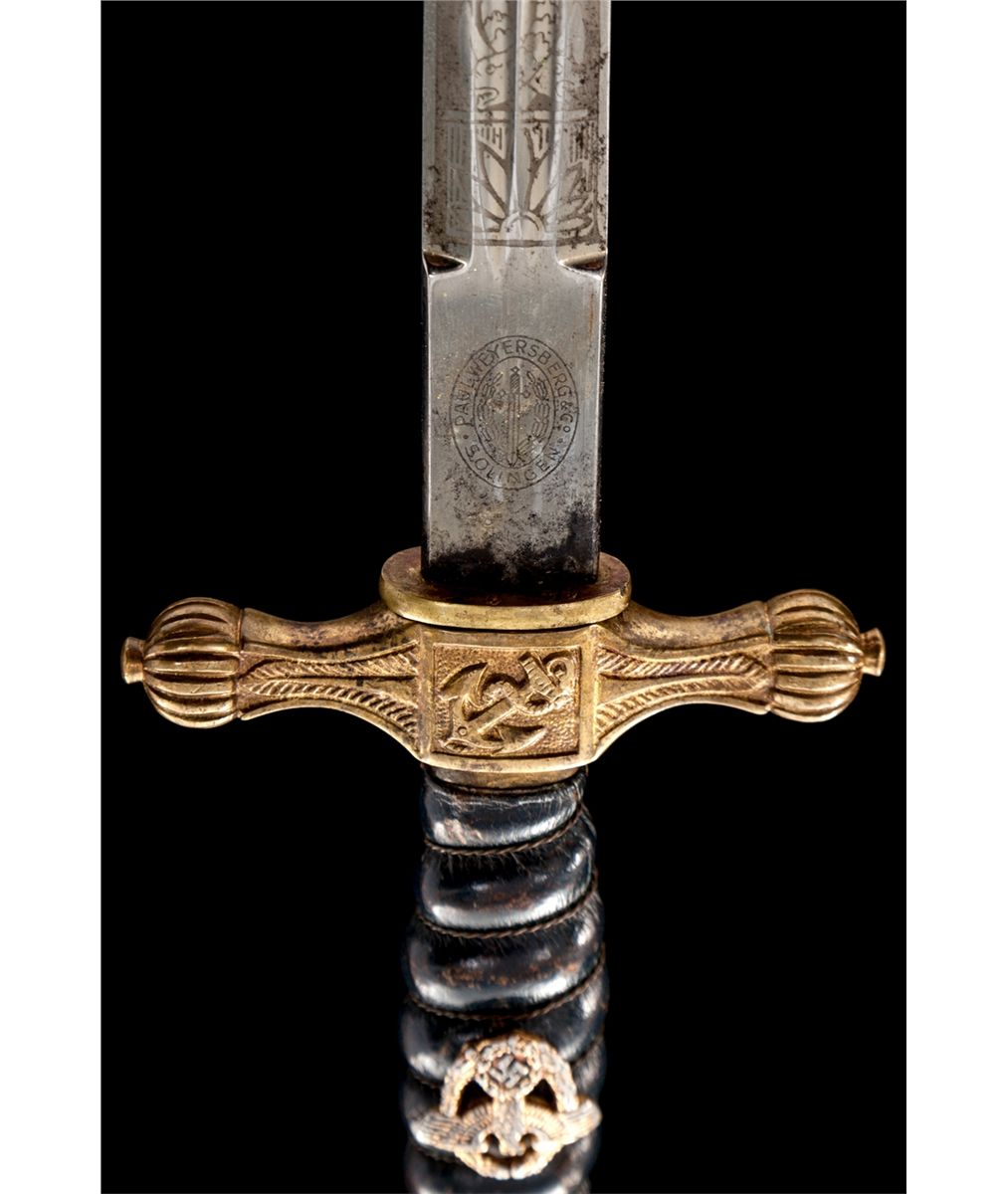 German Water Police Dagger, by Weyersberg