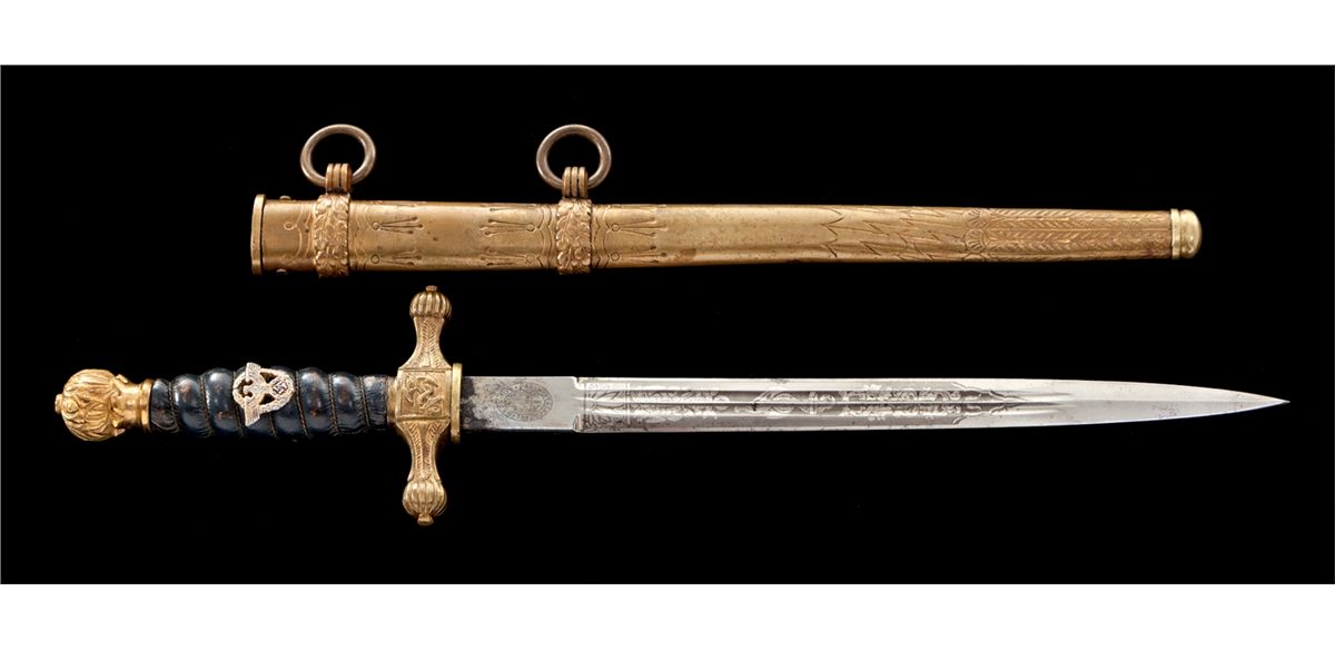 German Water Police Dagger, by Weyersberg