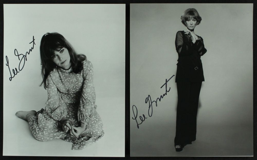 Lot of (2) Lee Grant Signed 8x10 Photos (PA LOA)