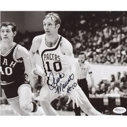 Rick Mount Signed Pacers 8x10 Photo (JSA)