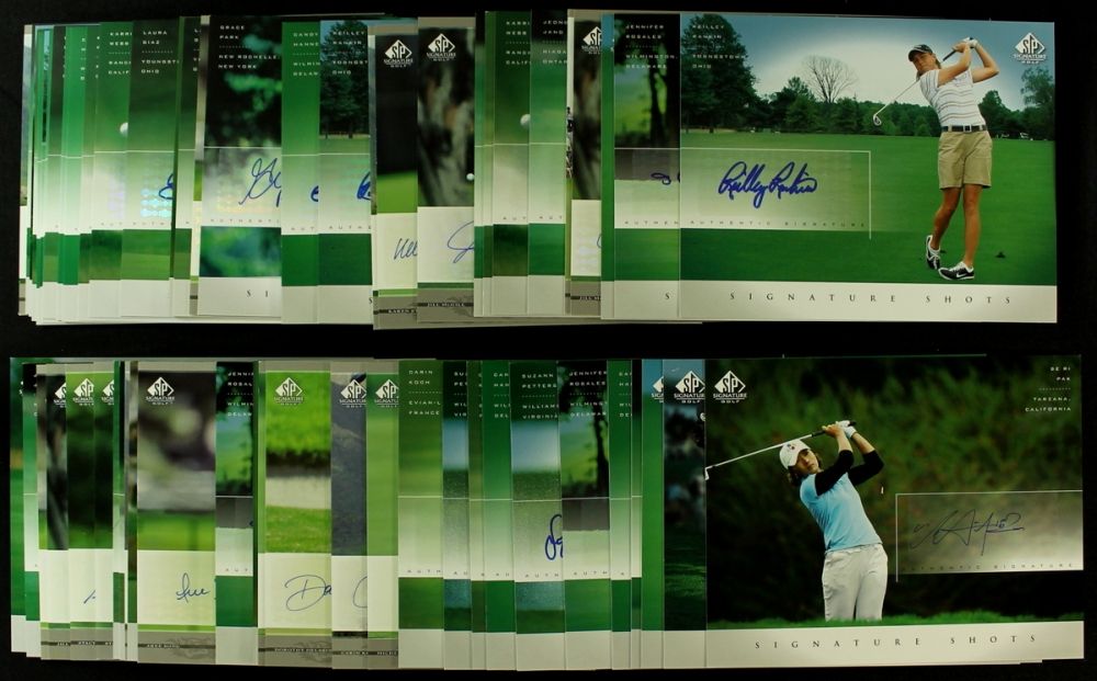 Lot of (80) SP Signature Golf LPGA Signed 8x10s with Reilley Rankin ...