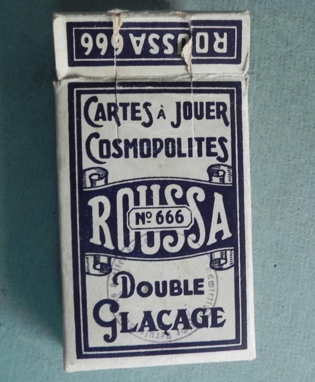 NAZI ISSUED PLAYING CARDS-52+JOKER- BELGIUM-W/BOX