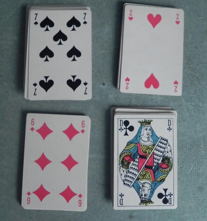 NAZI ISSUED PLAYING CARDS-52+JOKER- BELGIUM-W/BOX