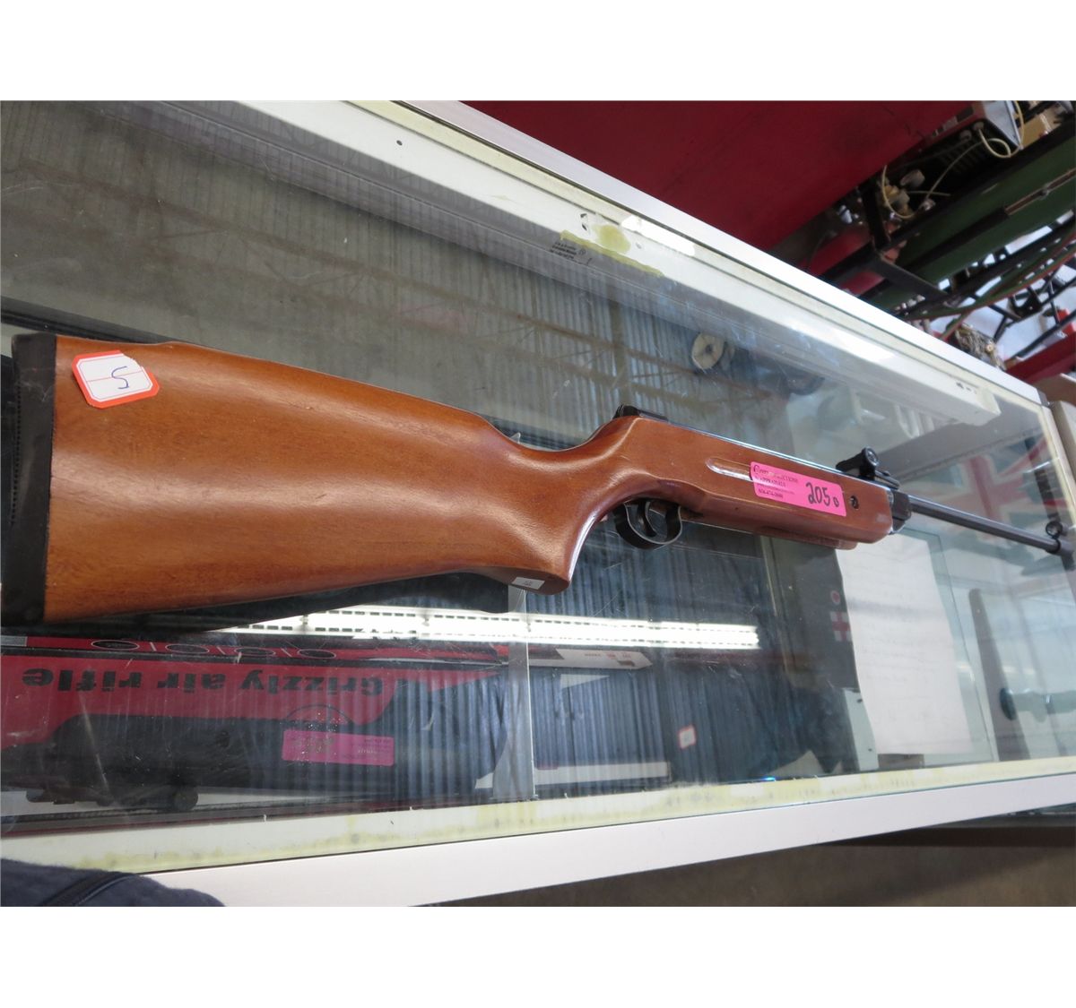 New hard wood pump action pellet gun