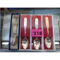1970's RCMP commemorative spoons