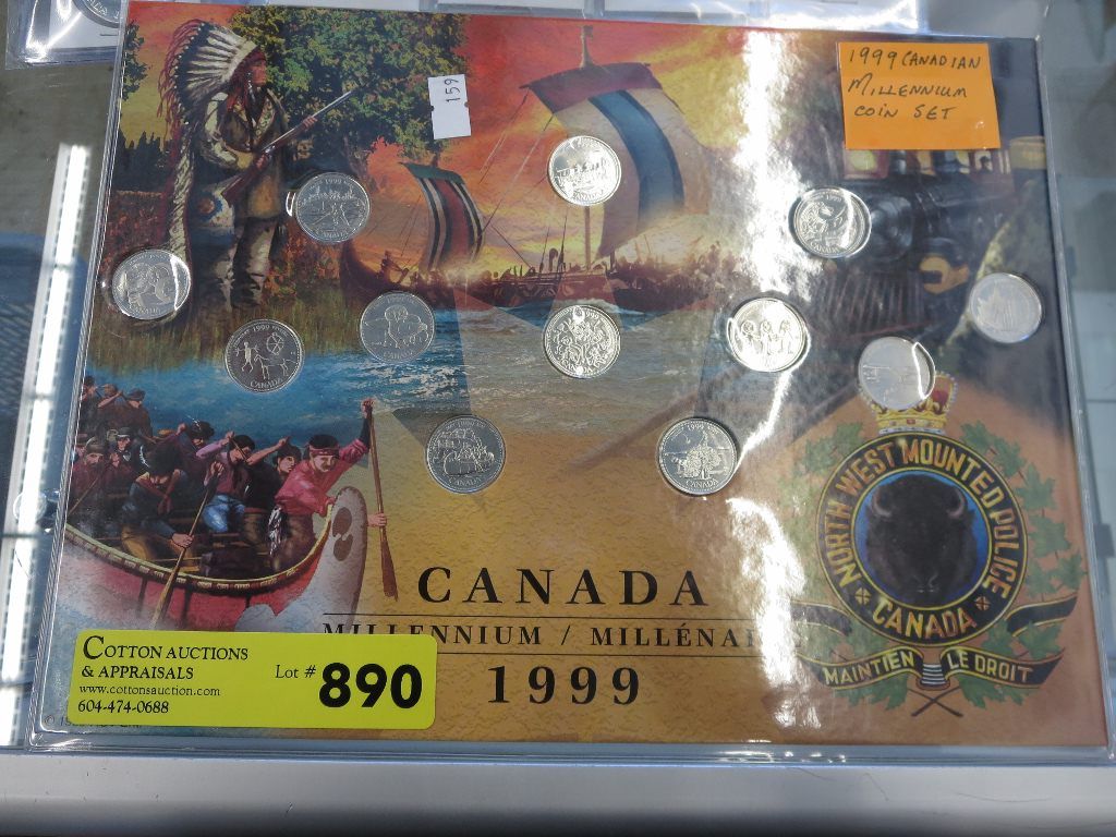 1999 Canadian Millenium coin set - Uncirculated