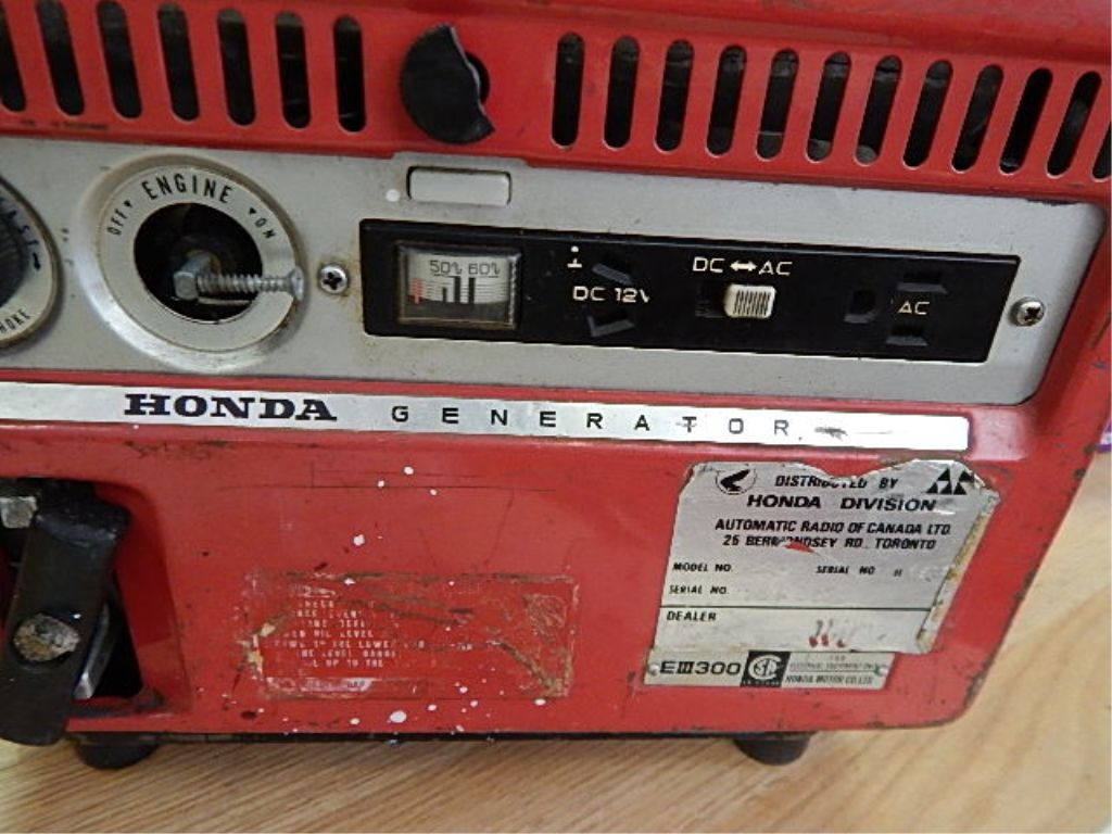 GENERATOR - HONDA - EIII 300