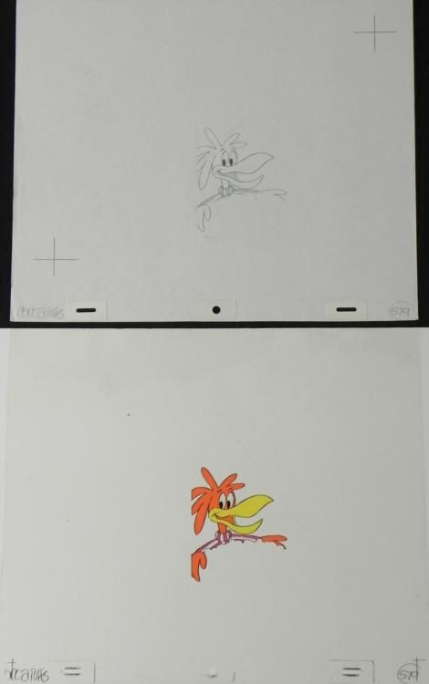Drawing Animation Welcome Coco Puffs Original Cel