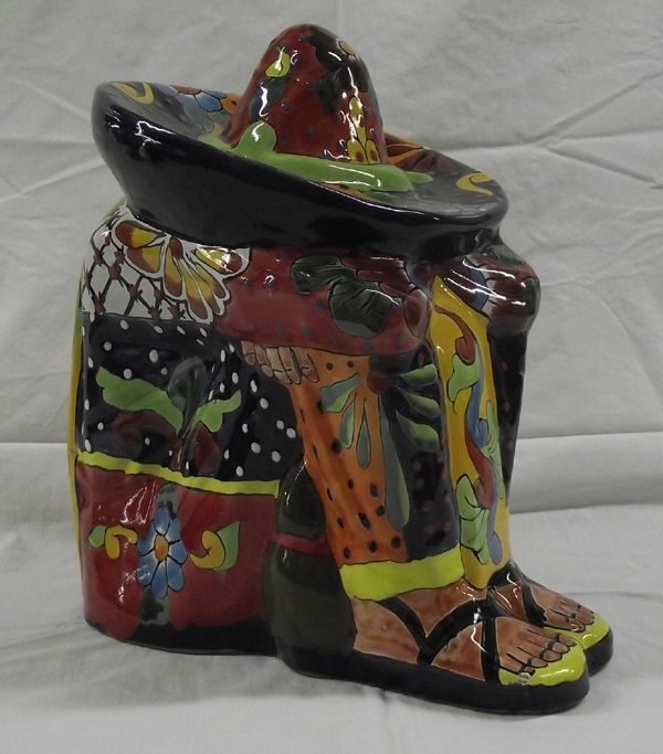Talavera Pottery Siesta Man