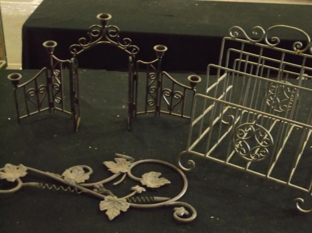 Misc. Lot of Metal Art