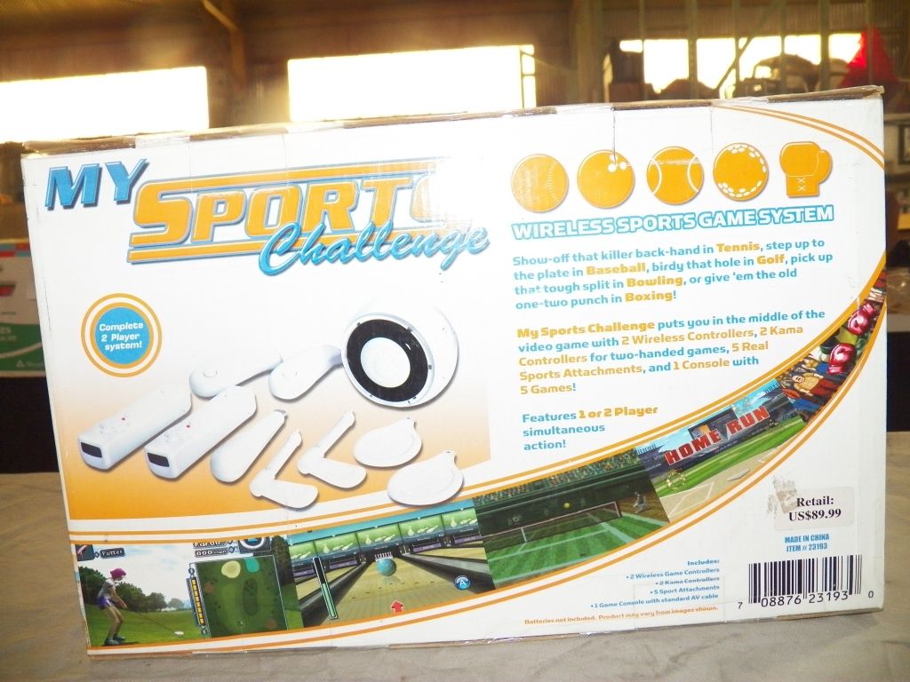 My Sport Challenge 5-in-1 TV Game