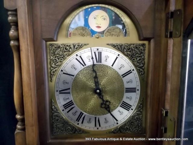 EMPEROR GERMANY GRANDFATHER CLOCK, 3 WEIGHT