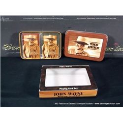JOHN WAYNE PLAYING CARDS SET Showcase: 10
