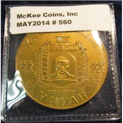 560. 1975 Kauai Dollar from Hawaii. Bronze.