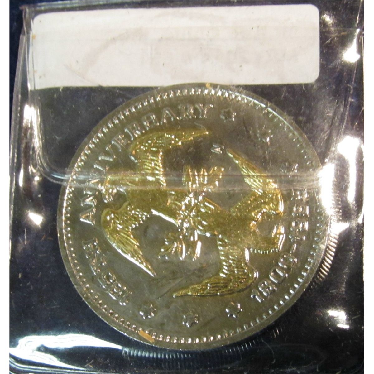 651. 1800-1985 Thomas Jefferson 185th Anniversary Double Eagle Gold ...